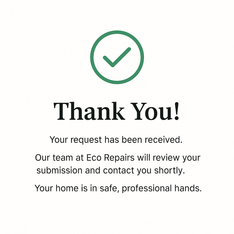 Thank-you - Eco Repairs