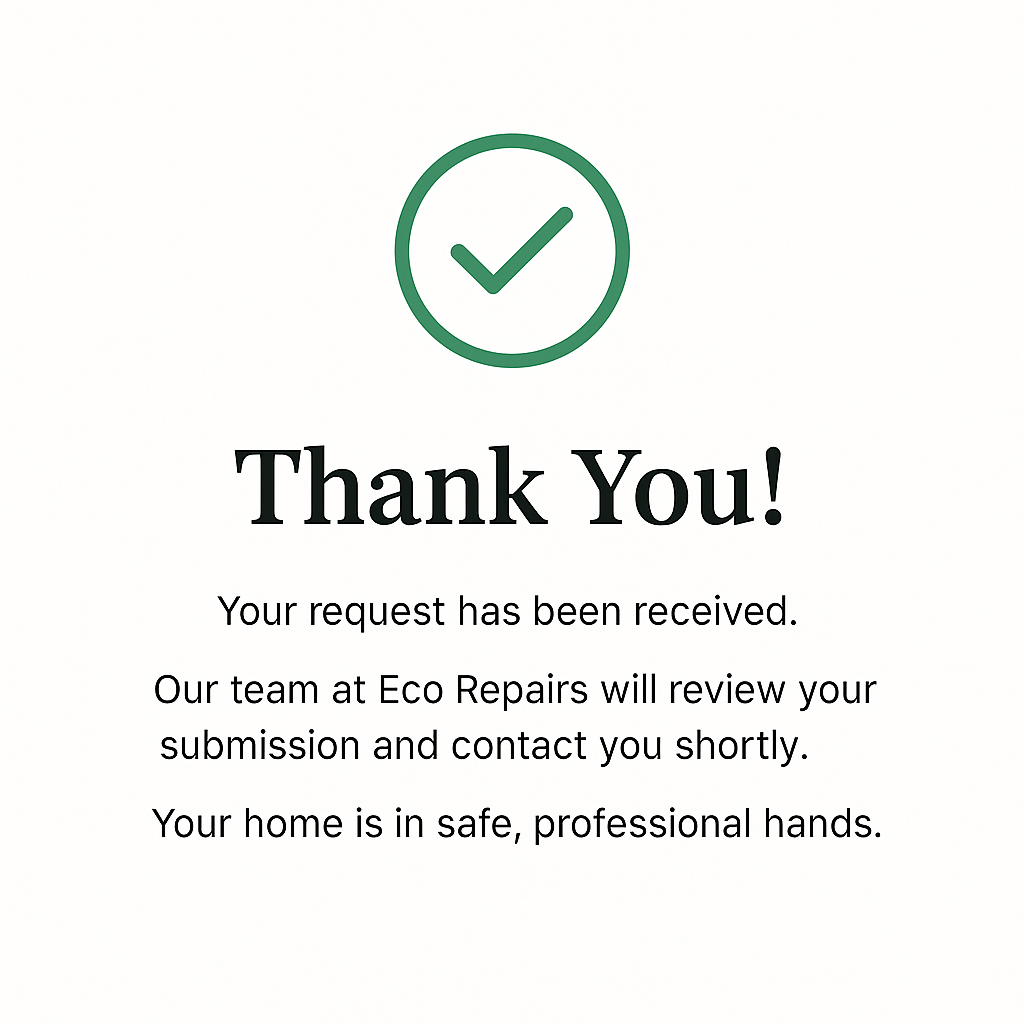 Thank-you - Eco Repairs